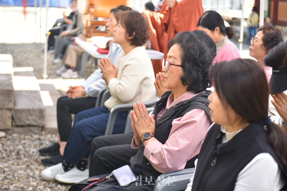 정읍 내장사, 산신대재 회향하며 만사형통 발원